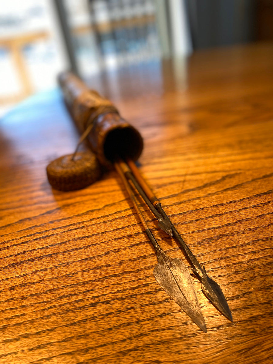 Primitive African Arrows With Quiver – Sawyer Hatch