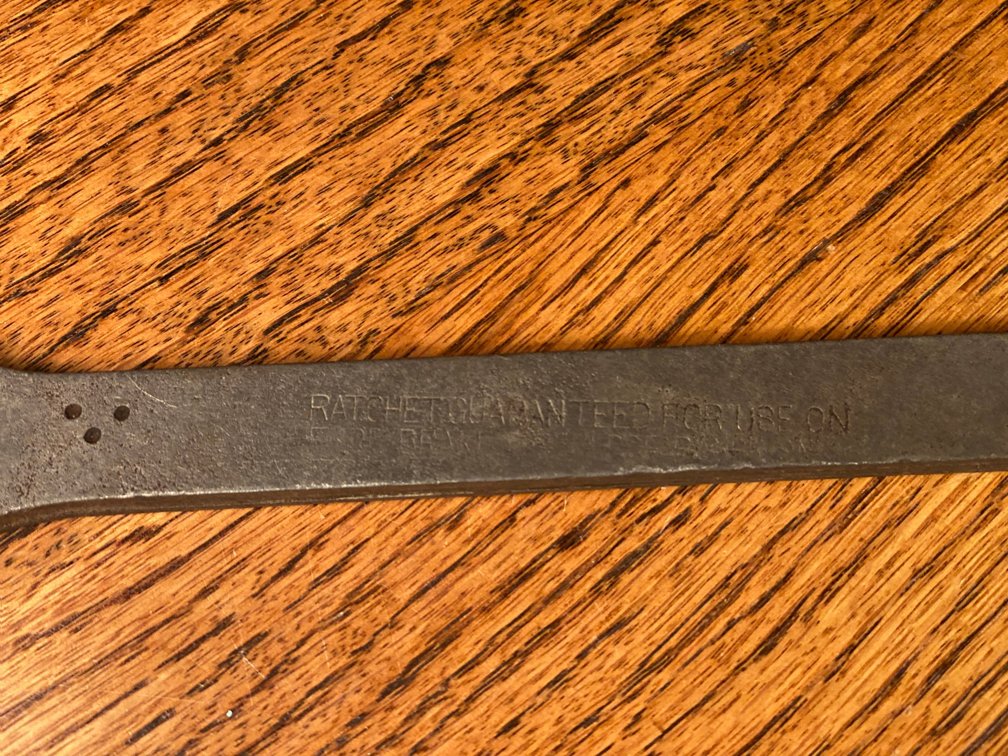 Model T | Ford Walden Worcester Ratchet Wrench – Sawyer Hatch