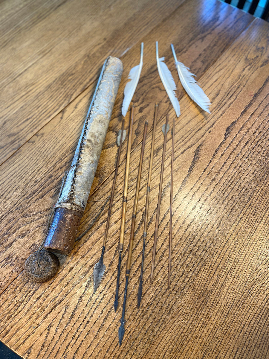Primitive African Arrows With Quiver – Sawyer Hatch