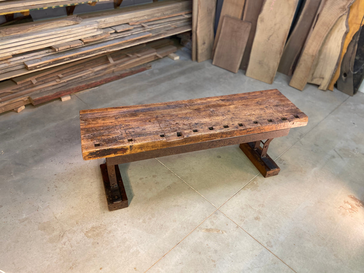 Old Workbench Top Bench – Sawyer Hatch